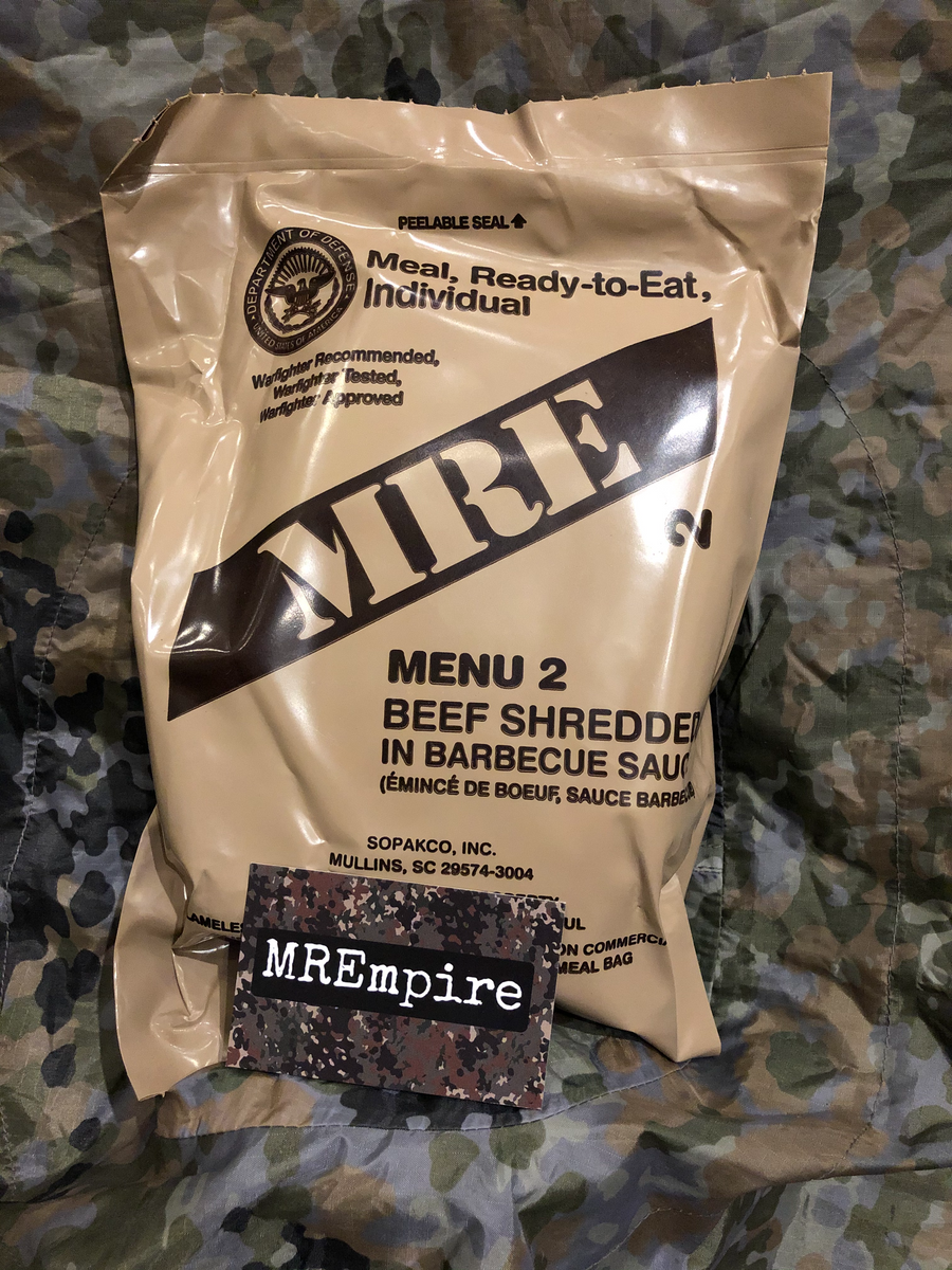 USA MRE Military Meal-Ready-to-Eat ration